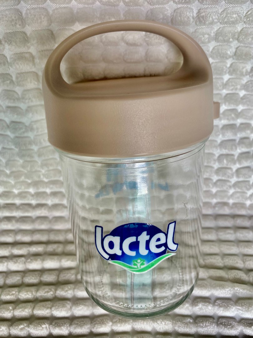 Lactel Balang/ balang kaca/ glass food container / food storage, Furniture & Home Living ...