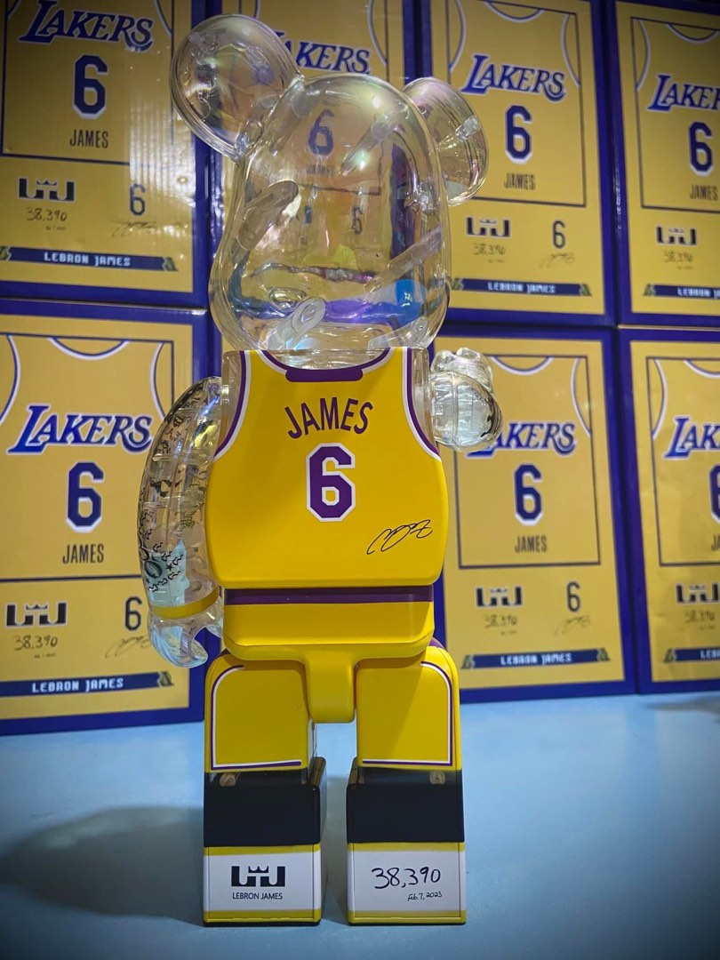 LeBron X BearBrick, Hobbies & Toys, Toys & Games on Carousell