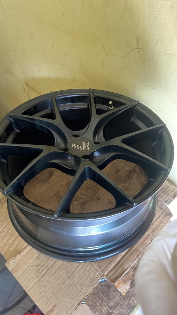 Lenso Rim Ori 17 inch with safety lock, Auto Accessories on Carousell