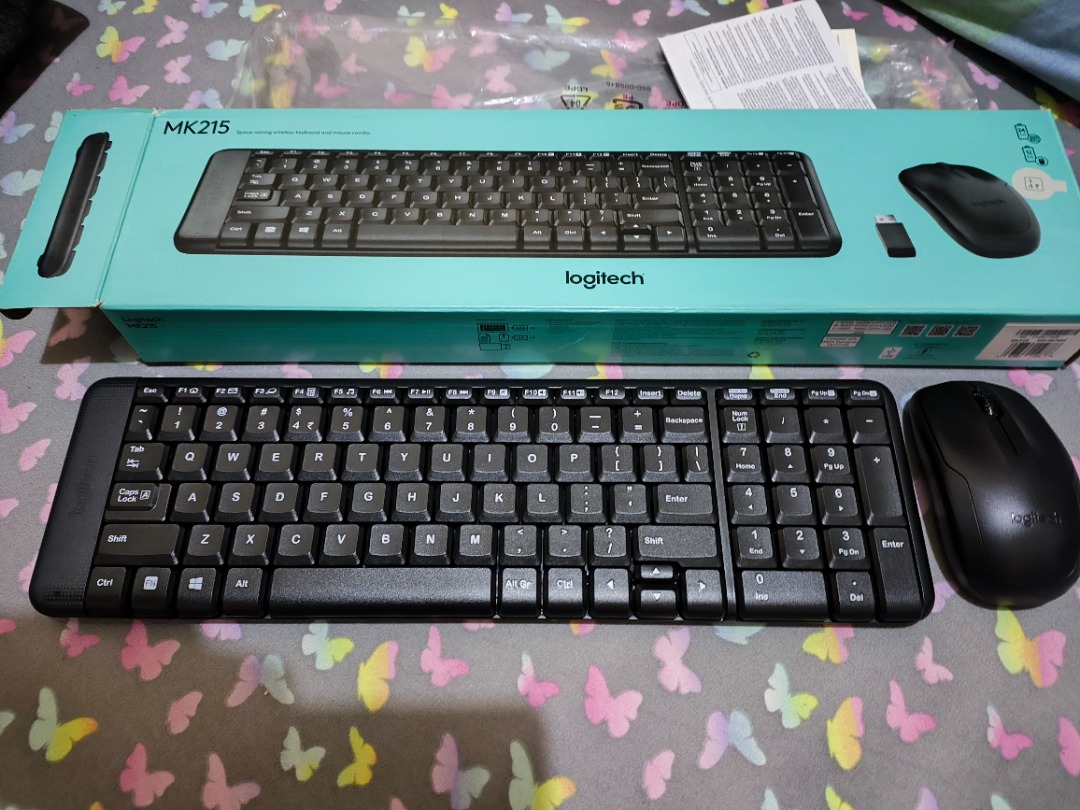 Logitech wireless keyboard and mouse, Computers & Tech, Parts ...