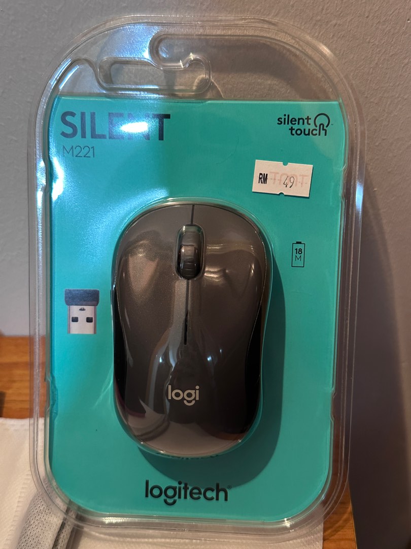 Logitech Wireless Mouse Silent M221 Computers And Tech Parts And Accessories Mouse And Mousepads On