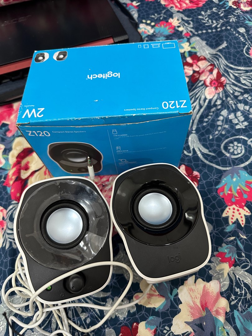 Logitech Z120 Compact Stereo Speakers, Computers & Tech, Parts ...