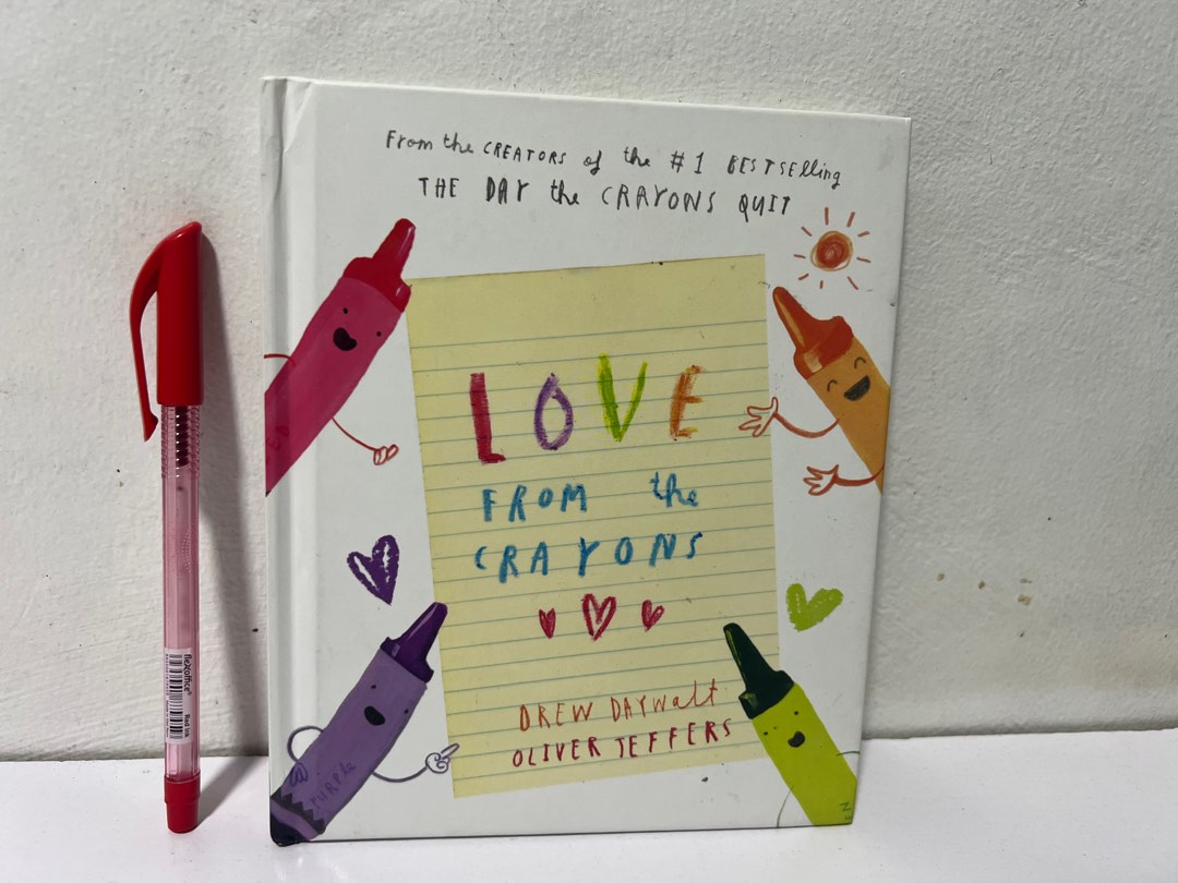 Love from the Crayons by Oliver Jeffers, Hobbies & Toys, Books ...