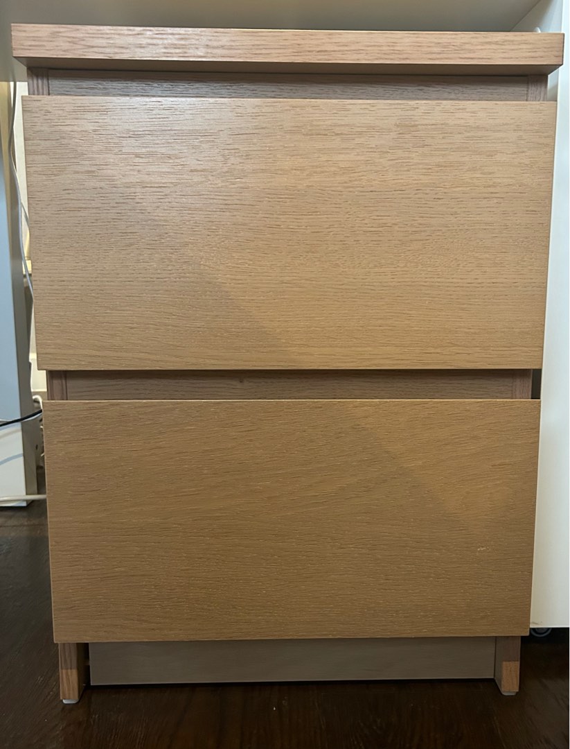 Malm Chest Side Table w/ drawer, Furniture & Home Living, Furniture ...