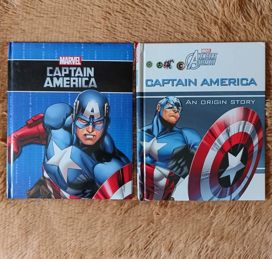 Marvel Story books: Spiderman, Captain America, Iron Man, Avengers ...