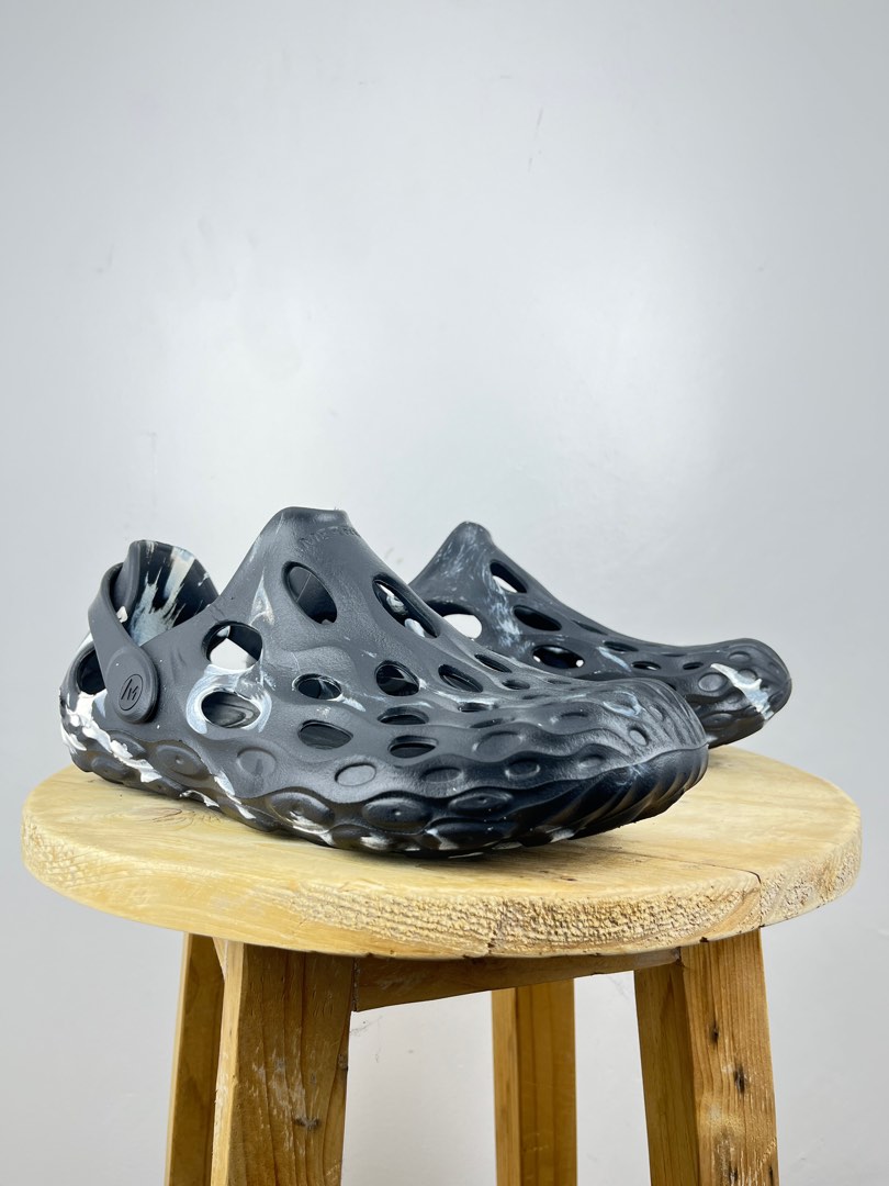 Merrell Hydromoc Black/White, Men's Fashion, Footwear, Slippers ...