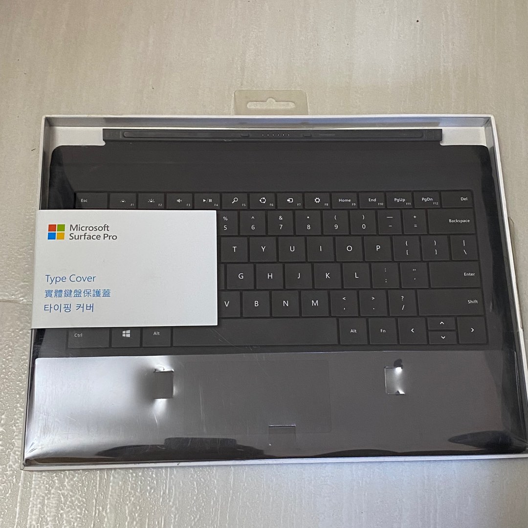 Microsoft surface pro type cover model 1644 surface 3, 電腦＆科技, 電腦周邊及配件, 電腦鍵盤及相關產品 - Carousell