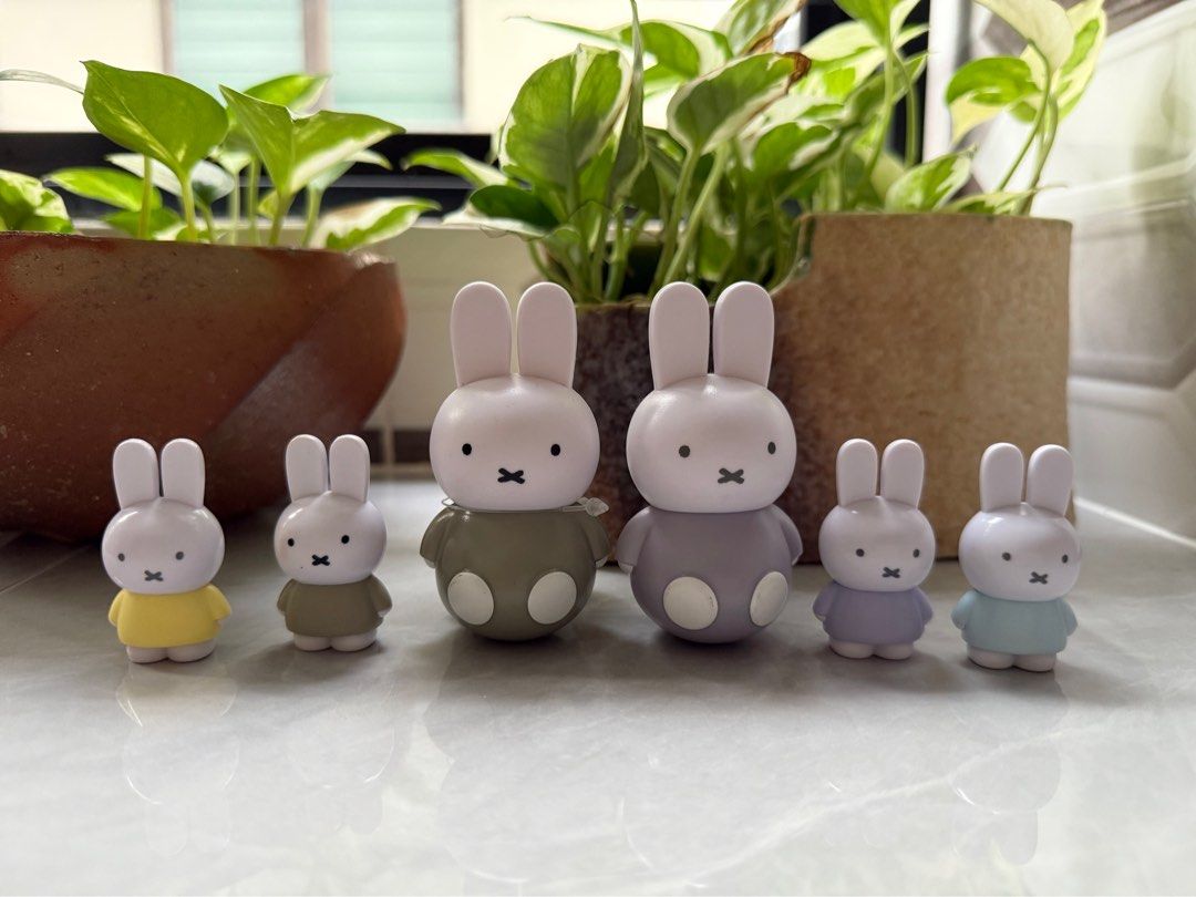 Miffy Mini Figures, Hobbies & Toys, Toys & Games on Carousell