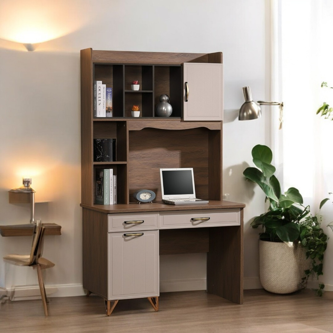 Modern Design Study table /BookCase, Furniture & Home Living, Furniture ...
