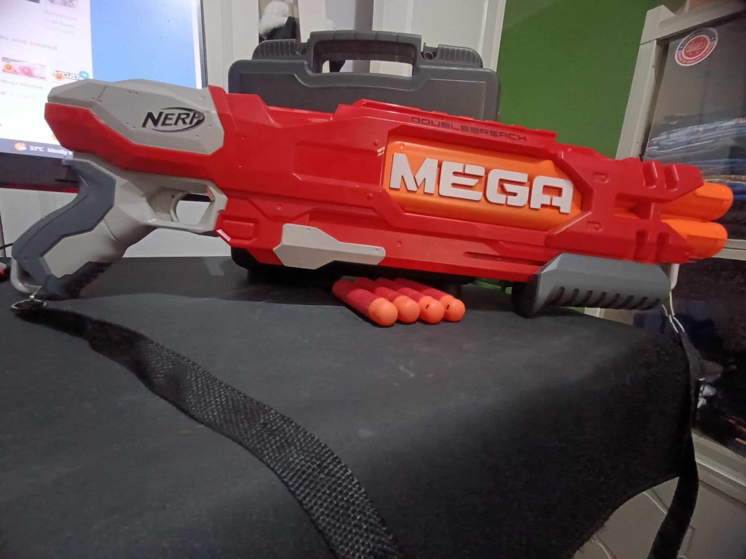 Nerf N-Strike Mega Series DoubleBreach, Hobbies & Toys, Toys & Games on ...