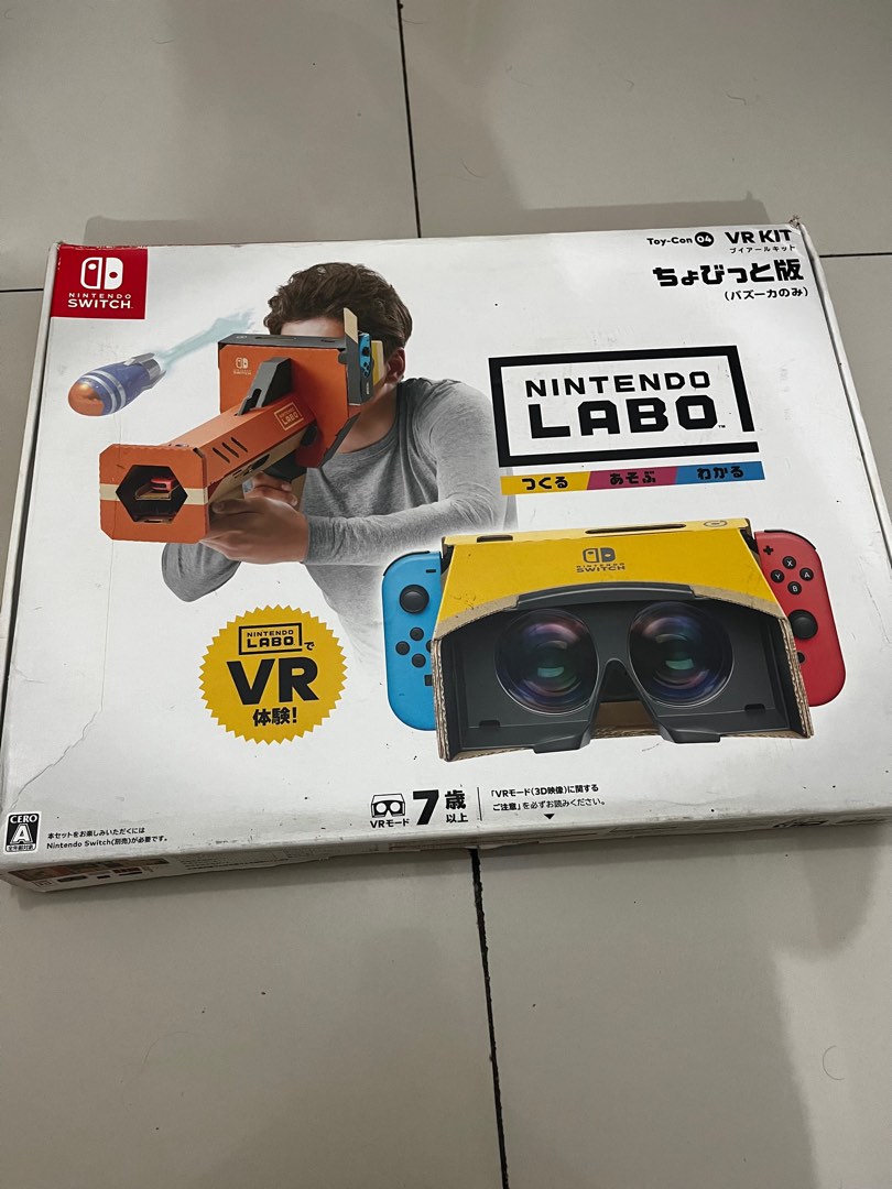 Nintendo Labo Toy Con 04: VR Kit Switch (New Price 12k), Video Gaming ...