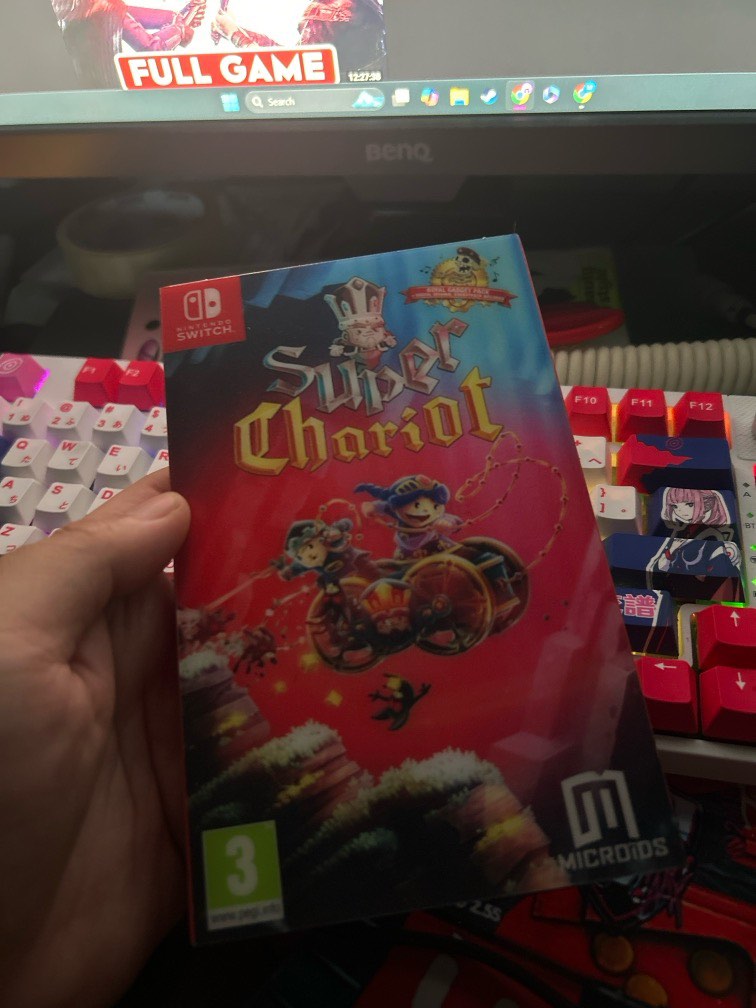 Nintendo Switch Super Chariot Like New, Video Gaming, Video Games, Nintendo on Carousell