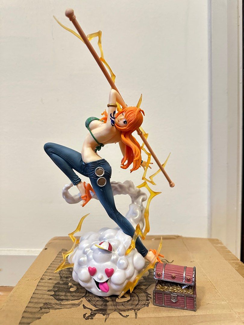One Piece Nami Thunder Action Figure (30cm), Hobbies & Toys, Toys ...