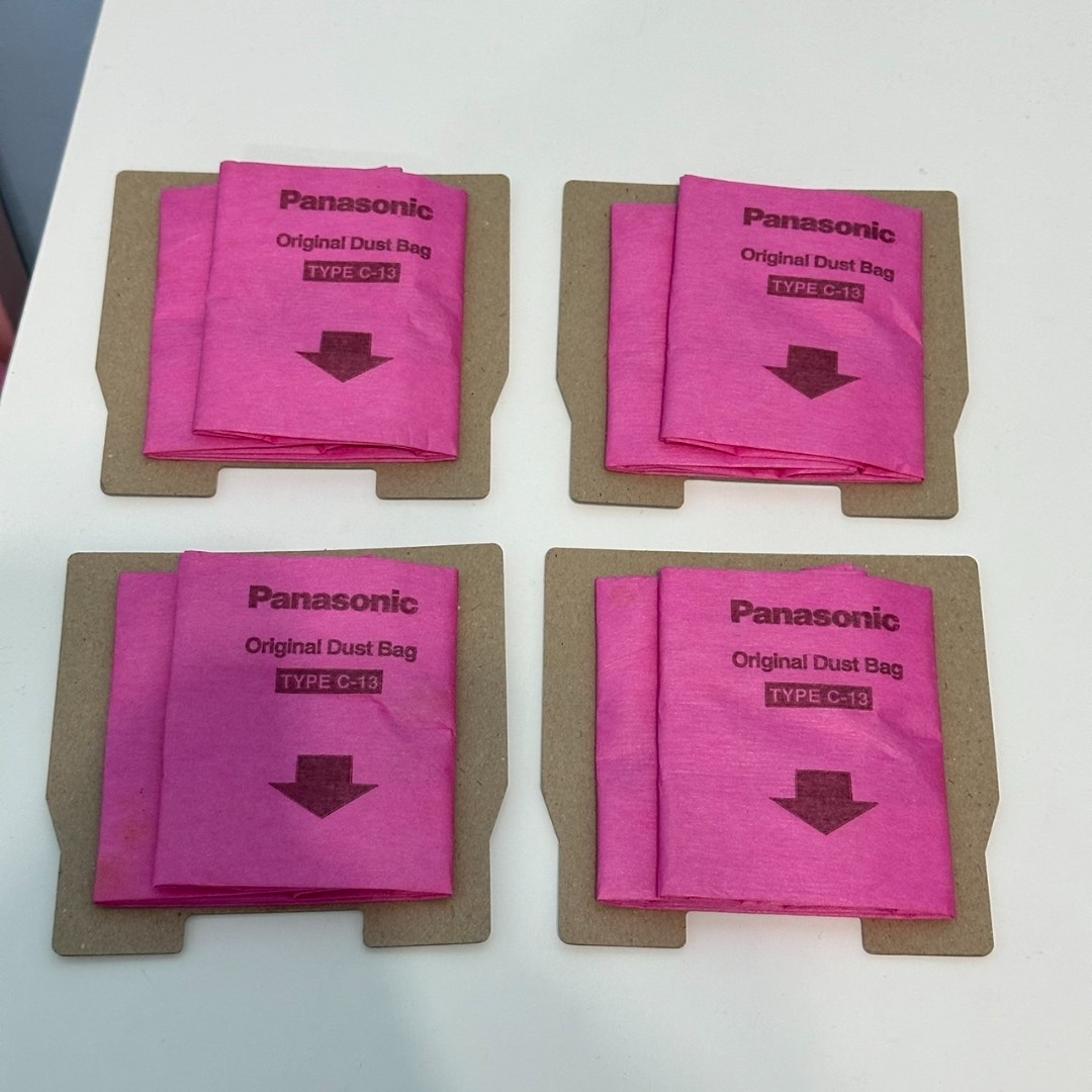 Panasonic 國際牌 吸塵器 集塵袋 TYPE C-13 $100/4入, 哩哩扣扣, 其他在旋轉拍賣
