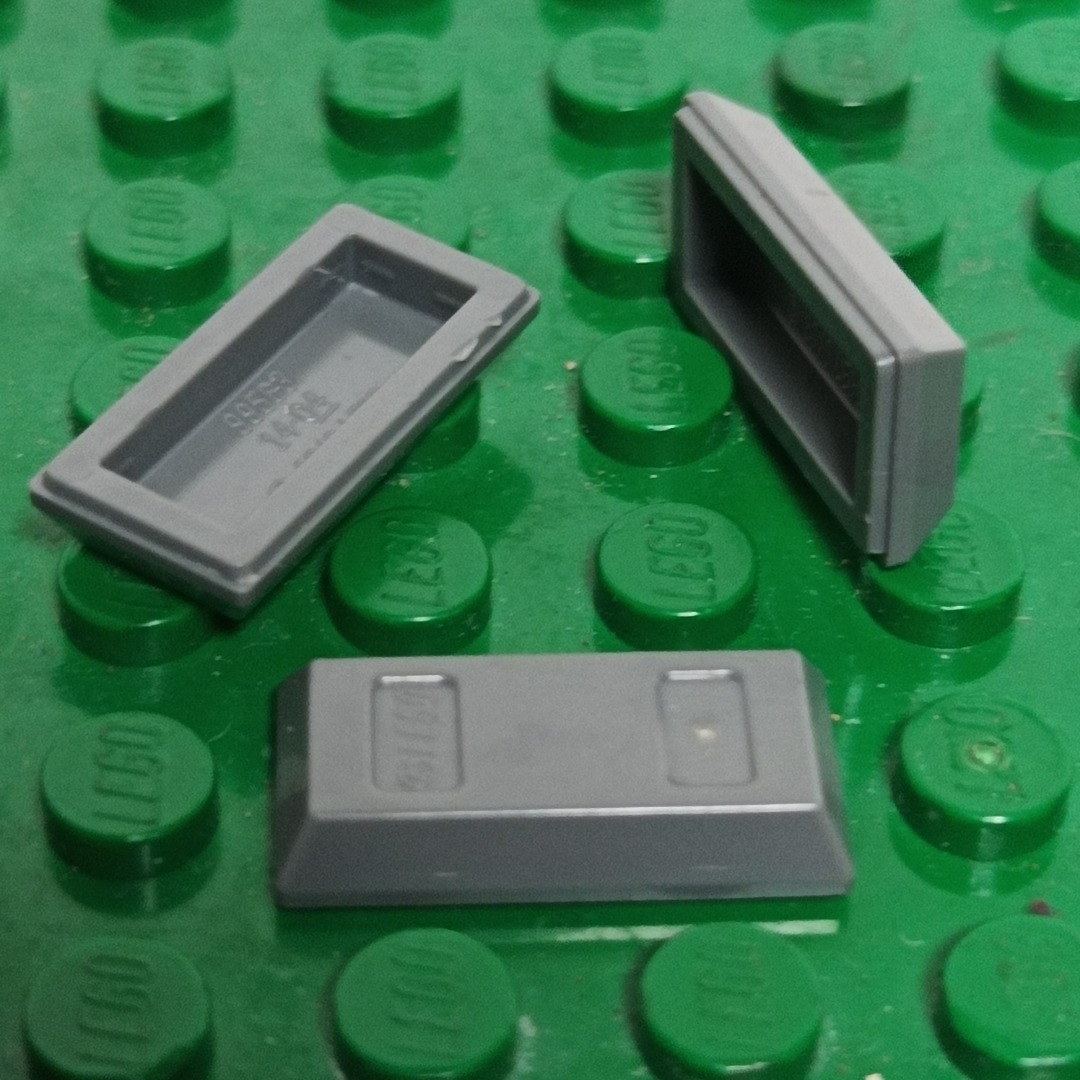 Parts #99563 Original LEGO Tile 1 x 2 Minifigure, Utensil Ingot / Bar ...