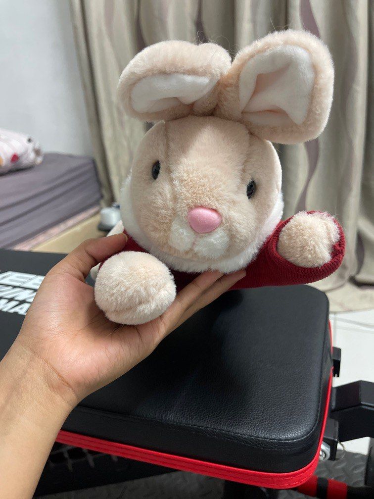 Patung arnab, rabbit doll, Hobbies & Toys, Toys & Games on Carousell