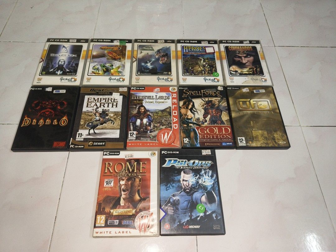 PC CD Games Lot, Video Gaming, Video Games, Others on Carousell