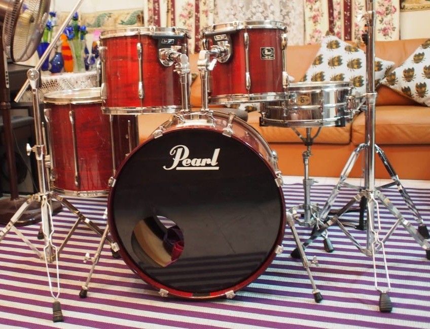 Pearl Export series 1995 Drum, Hobbies & Toys, Music & Media, Musical ...