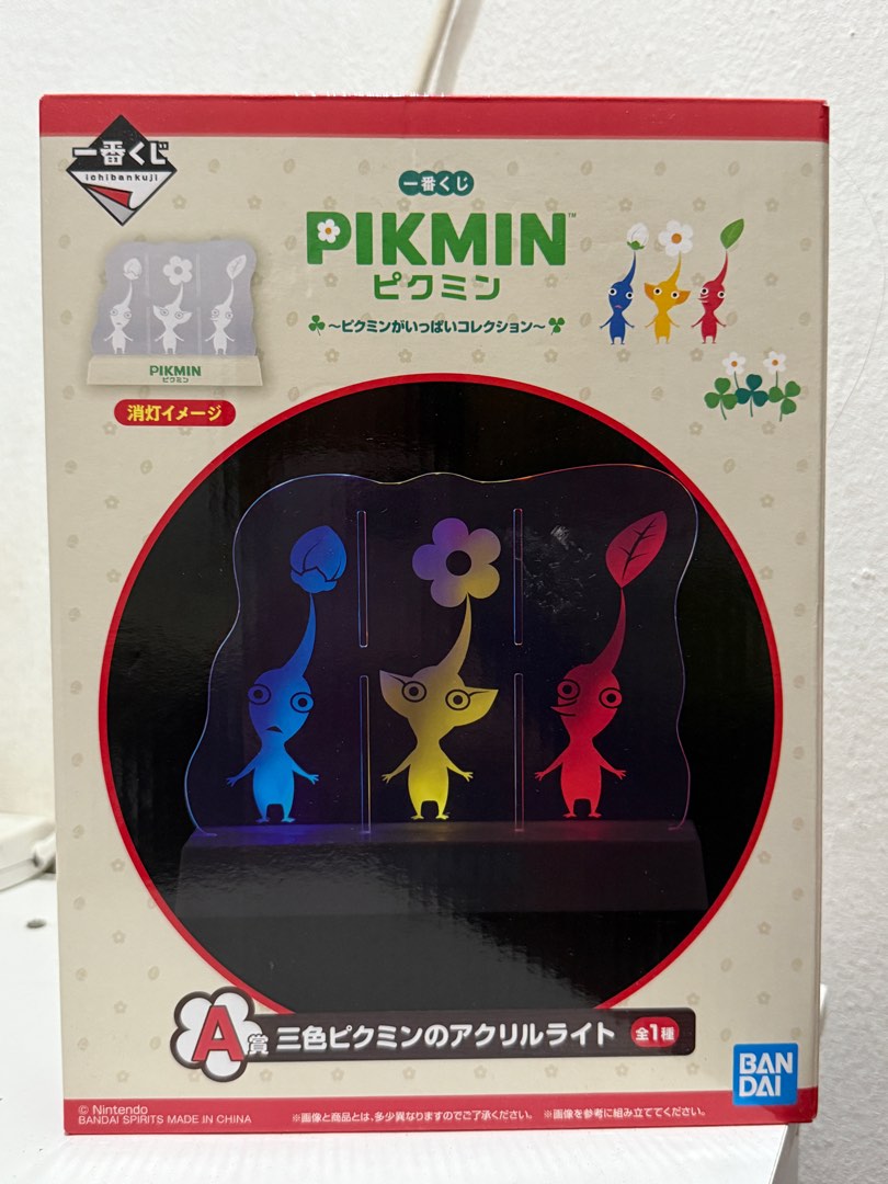 Pikmin Ichibankuji a lot of Pikmin collection PrizeA acrylic light ...