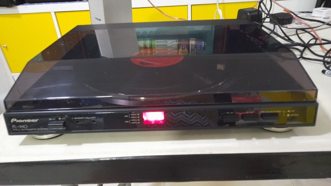 PIONEER PL-990 Full-Auto Turntable, Audio, Other Audio Equipment on Carousell