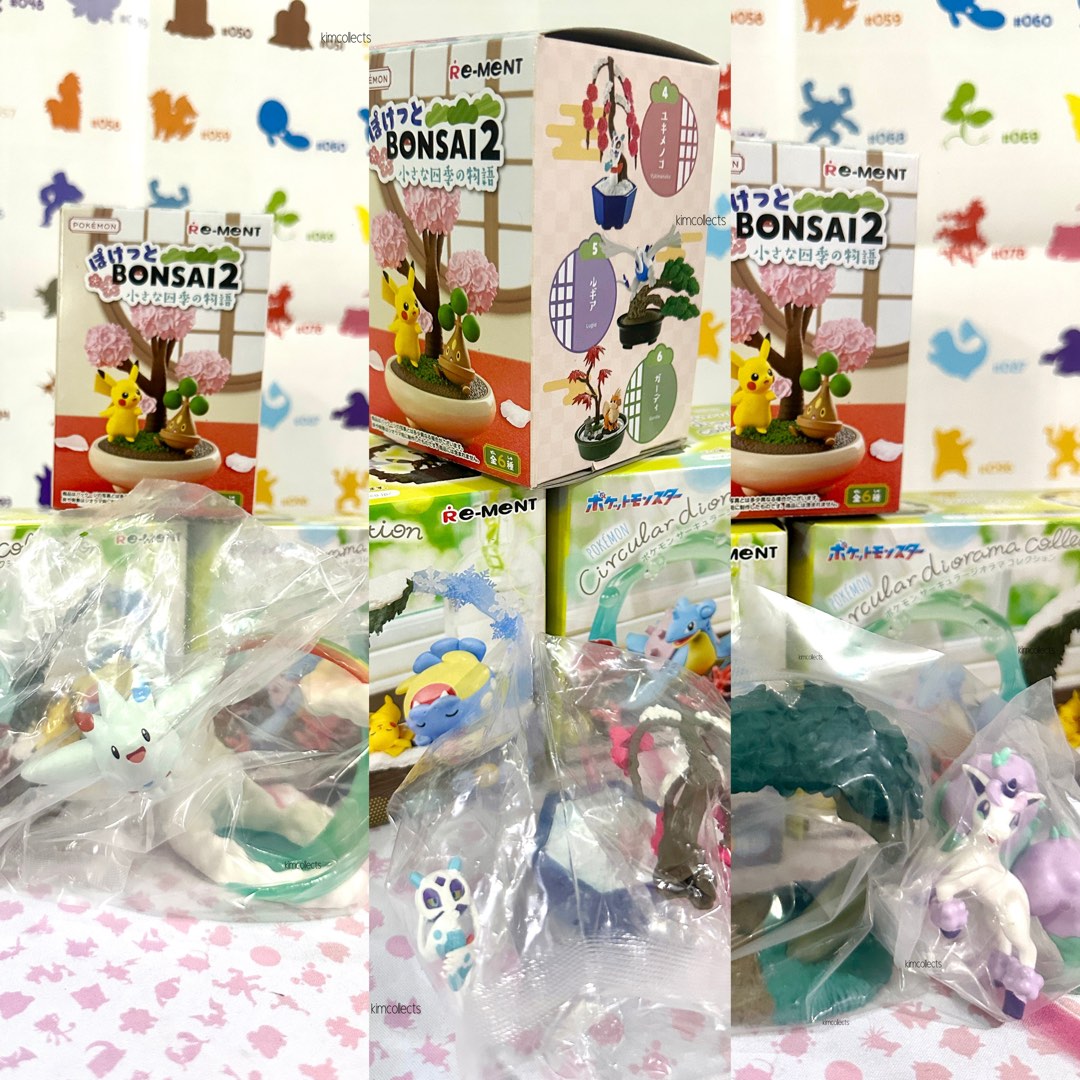 Pokemon Assorted Re-ment Figures (Circular Diorama Collection- Togekiss ...