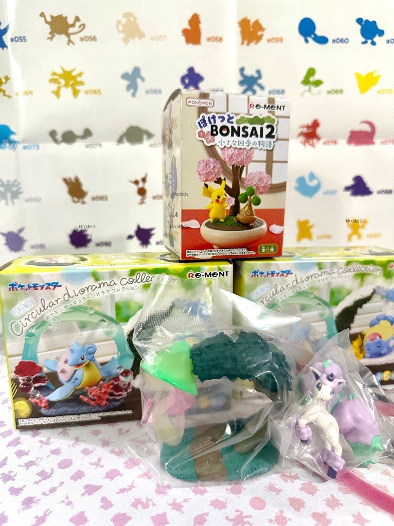 Pokemon Assorted Re-ment Figures (Circular Diorama Collection- Togekiss ...