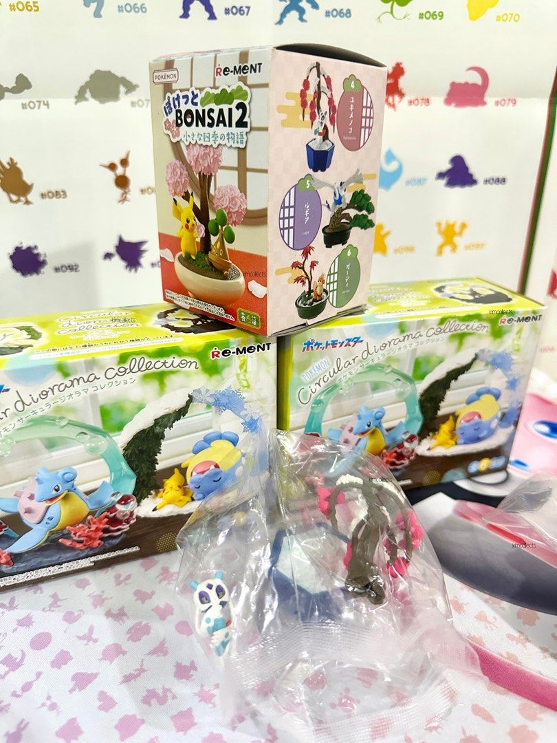 Pokemon Assorted Re-ment Figures (Circular Diorama Collection- Togekiss ...