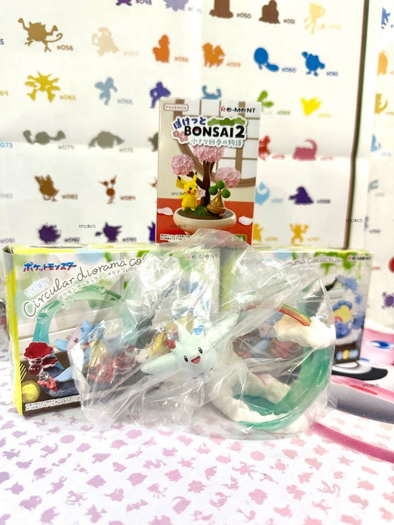 Pokemon Assorted Re-ment Figures (Circular Diorama Collection- Togekiss ...
