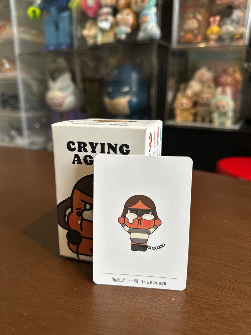 POPMART CRYING AGAIN CRYBABY THE ROBBER, Hobbies & Toys, Collectibles ...