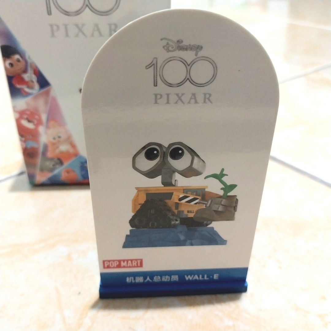 POPMART Disney Pixar 100 Wall-E Official Figure Pop Mart Asli, Toys ...