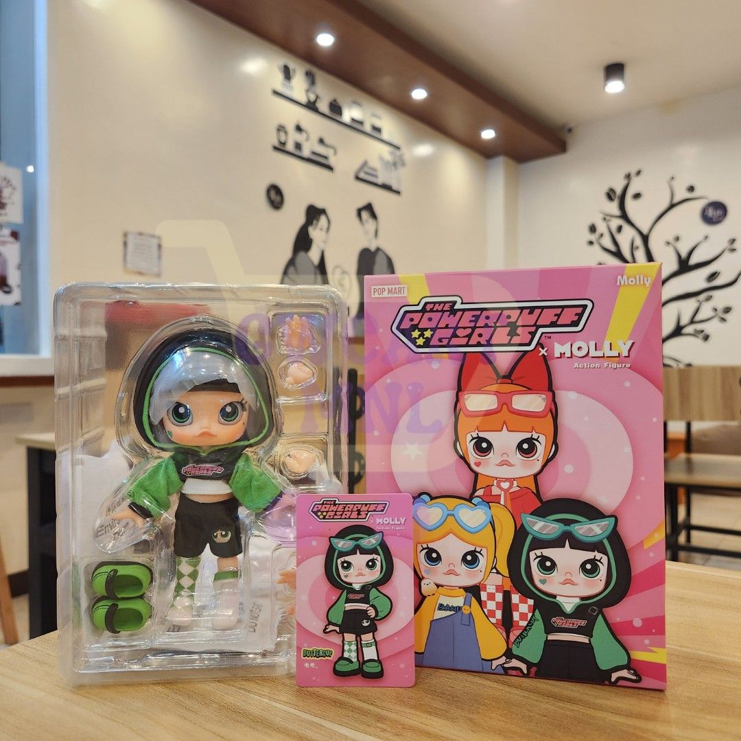Popmart Molly x Powerpuff Girls PPG BJD, Hobbies & Toys, Toys & Games ...