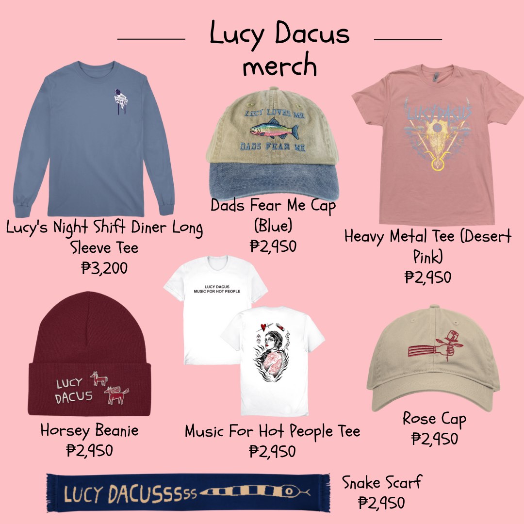 {Pre-Order} Lucy Dacus Merchandise, Hobbies & Toys, Memorabilia ...