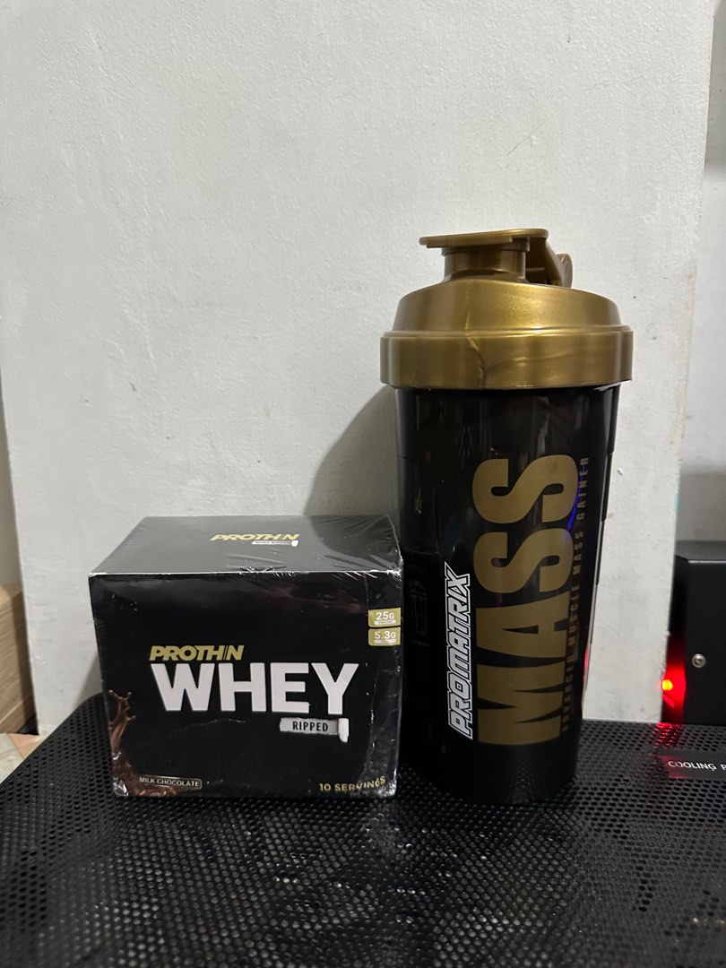 Prothin Whey Ripped Milk Chocolate Flavor-Sealed, Health & Nutrition ...