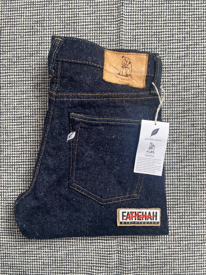 Pure Blue Japan Neppy, Men's Fashion, Bottoms, Jeans on Carousell