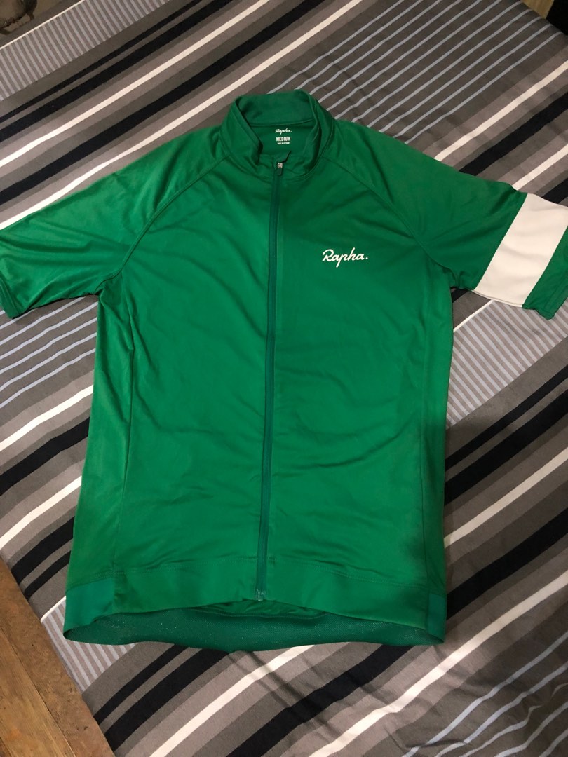 Rapha core jersey green medium, Men's Fashion, Activewear on Carousell