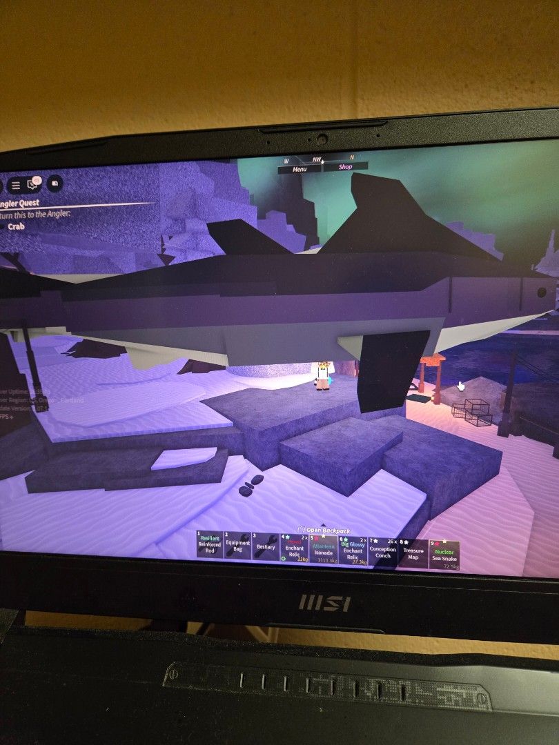 Roblox fisch big isonade and Atlantean, 電子遊戲, 遊戲機配件, 遊戲週邊商品 - Carousell