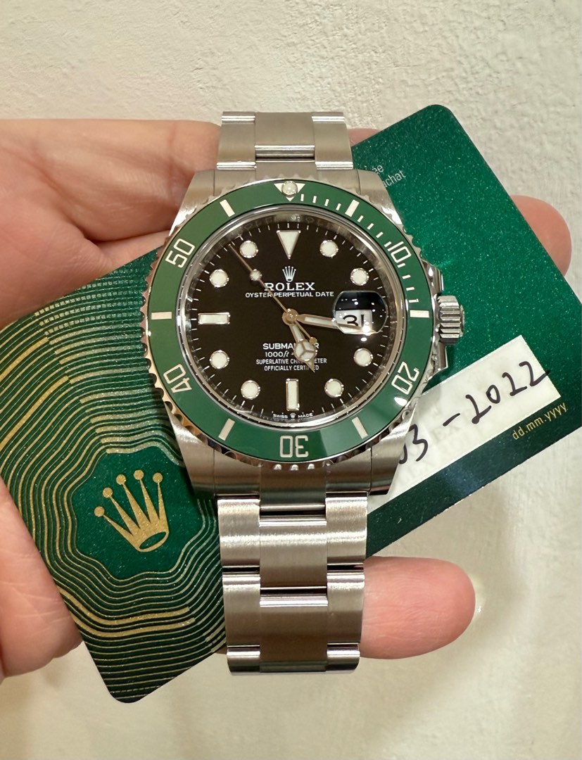 Rolex Submariner 41mm 126610LV MK1 Starbucks, Luxury, Watches on Carousell