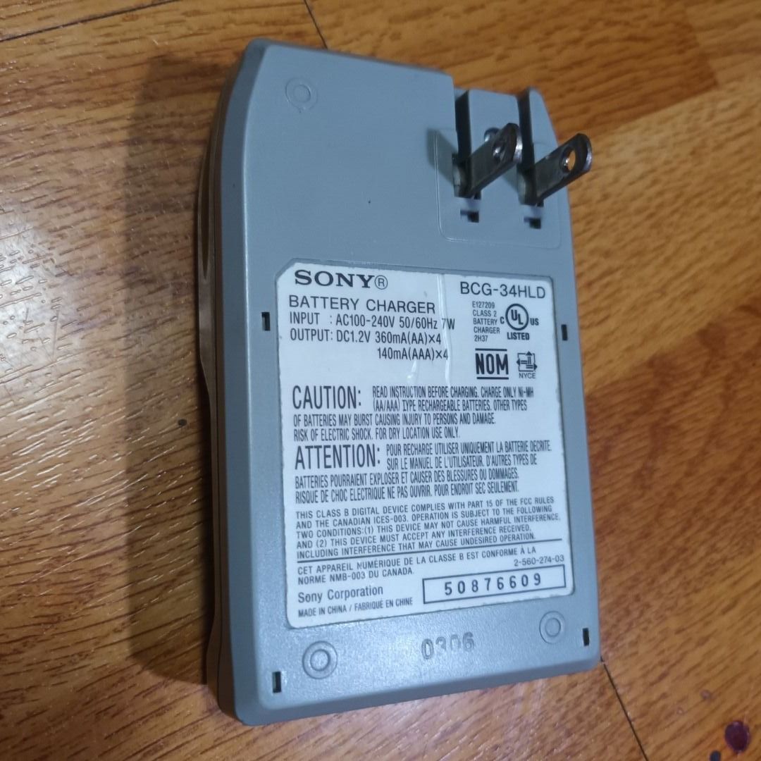 SALE !!! Sony Cycle Energy Ni-MH Battery Charger AA or AAA Size ...