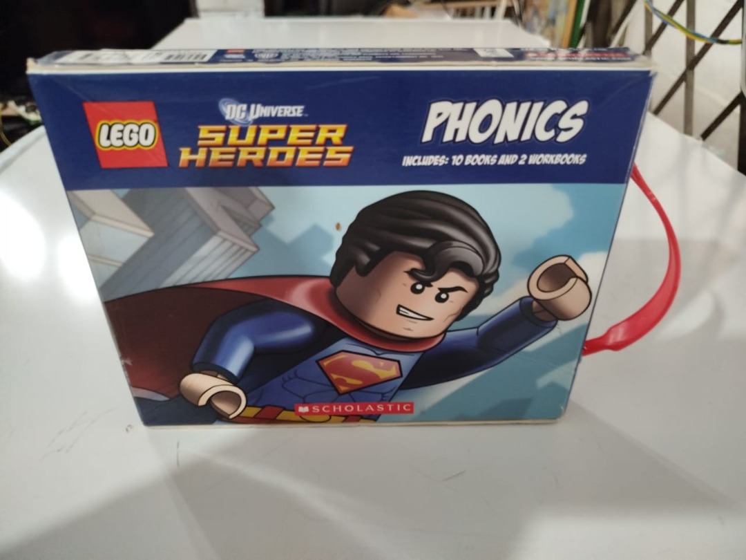 Scholastic Lego Super Heroes Phonics 10+2 books, Hobbies & Toys, Books ...