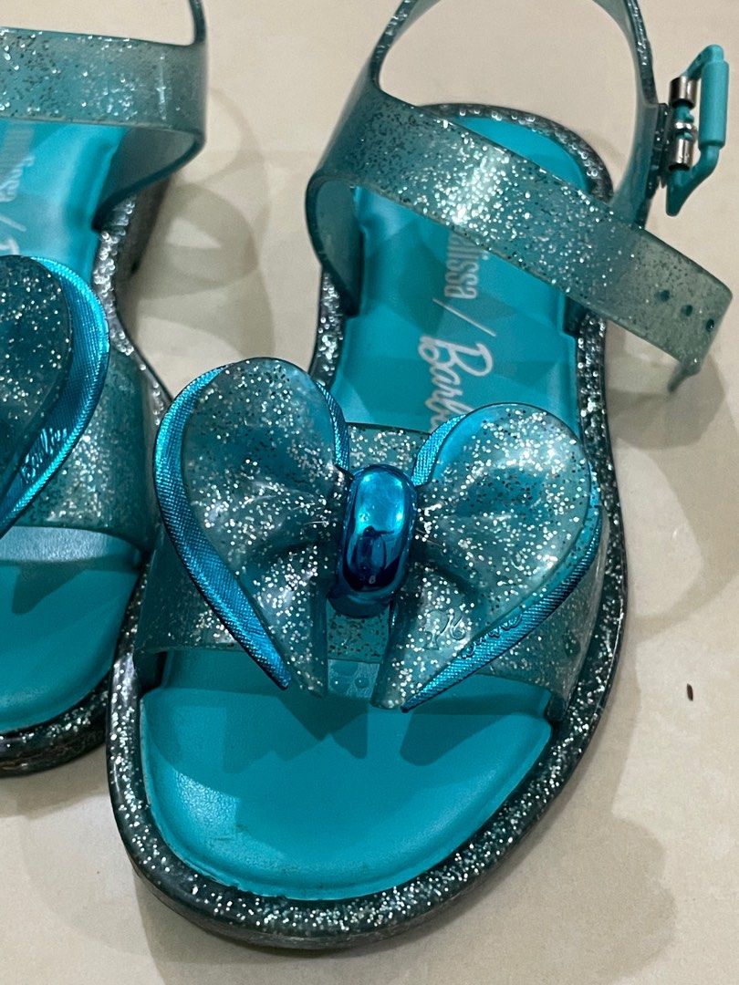 Sepatu mini melissa x Barbie, Bayi & Anak, Baju Anak Perempuan, 4 ...