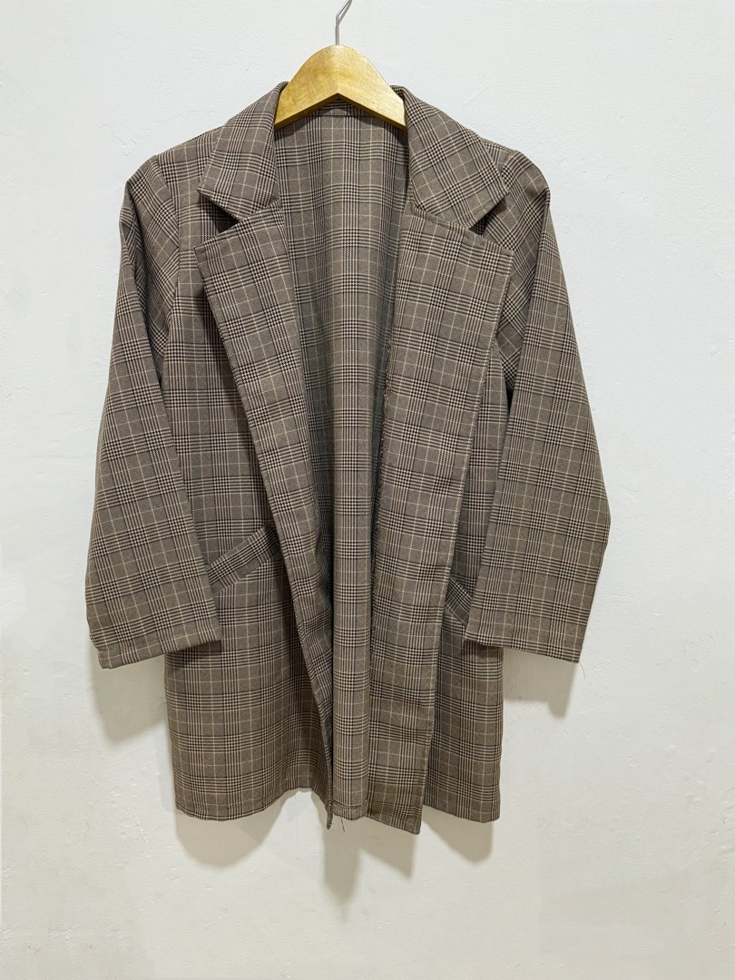 Setelan blazer dan celana, Fesyen Wanita, Pakaian Wanita, Baju Luaran ...