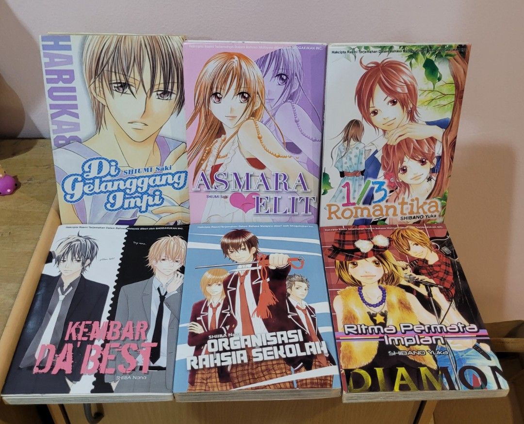 Shiumi Saki / Shiba Nana / Shiba Yuka Gempak Starz comic manga, Hobbies & Toys, Books ...