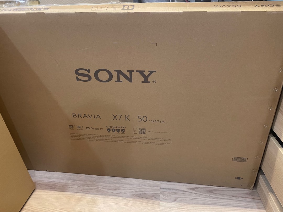 Smart TV SONY Bravia X7 K 50Inch, TV & Home Appliances, TV ...