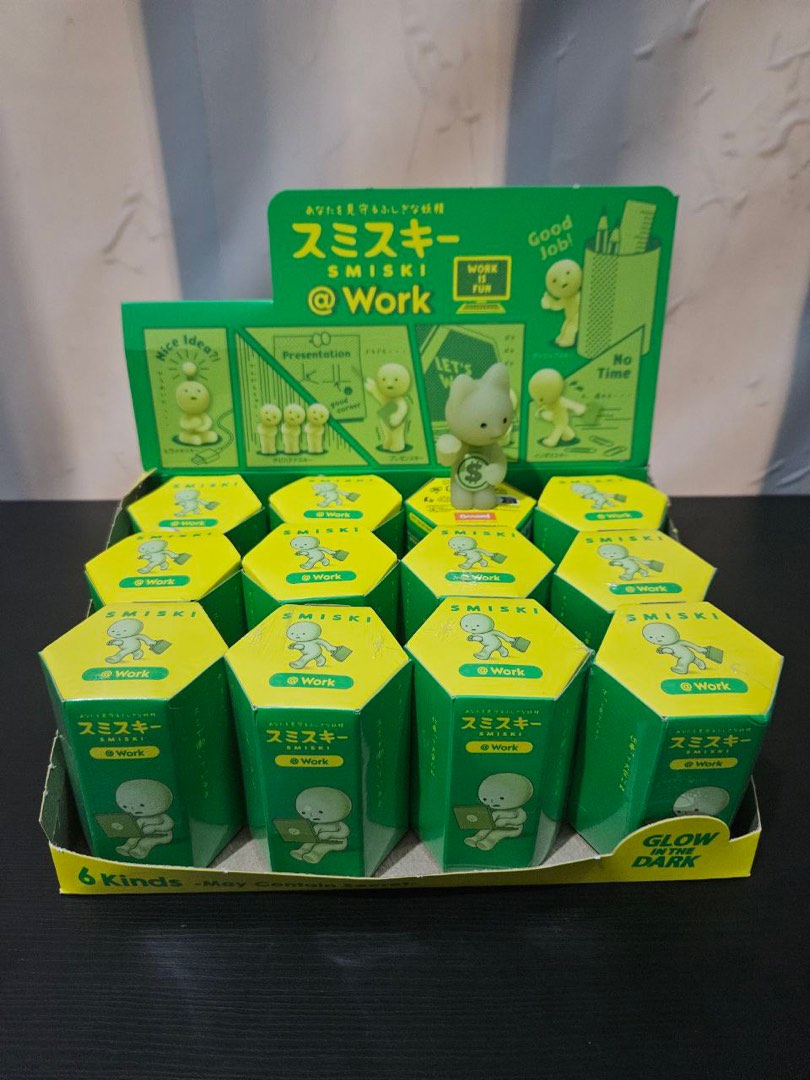 Smiski Work Series Blind Boxes, Hobbies & Toys, Toys & Games on Carousell