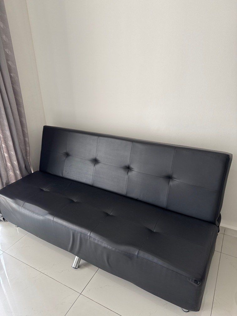 Sofabed around 175cm (self pick up), Furniture & Home Living, Furniture ...