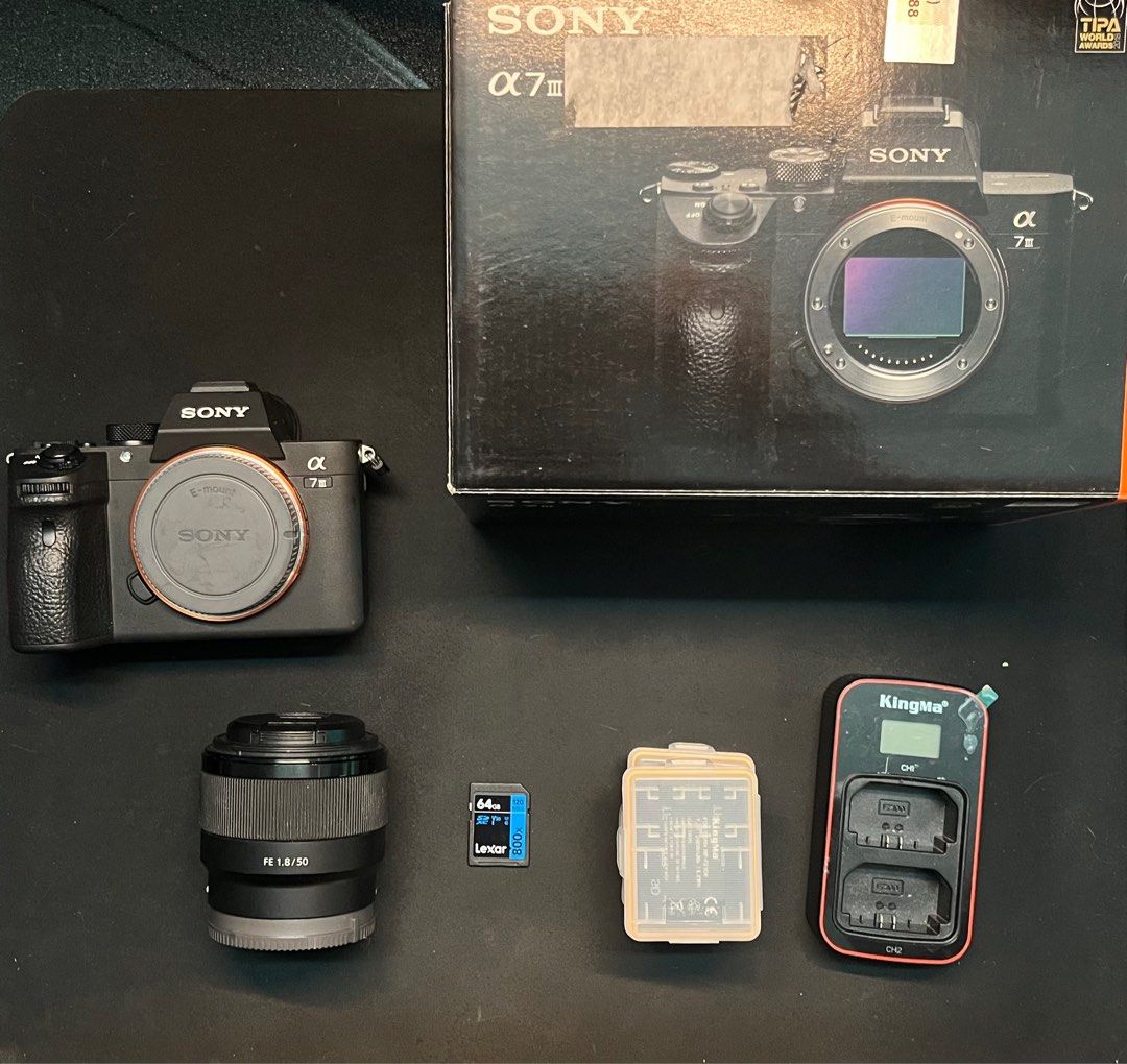 Sony A7iii Body (Complete set with Box), Photography, Video Cameras on ...