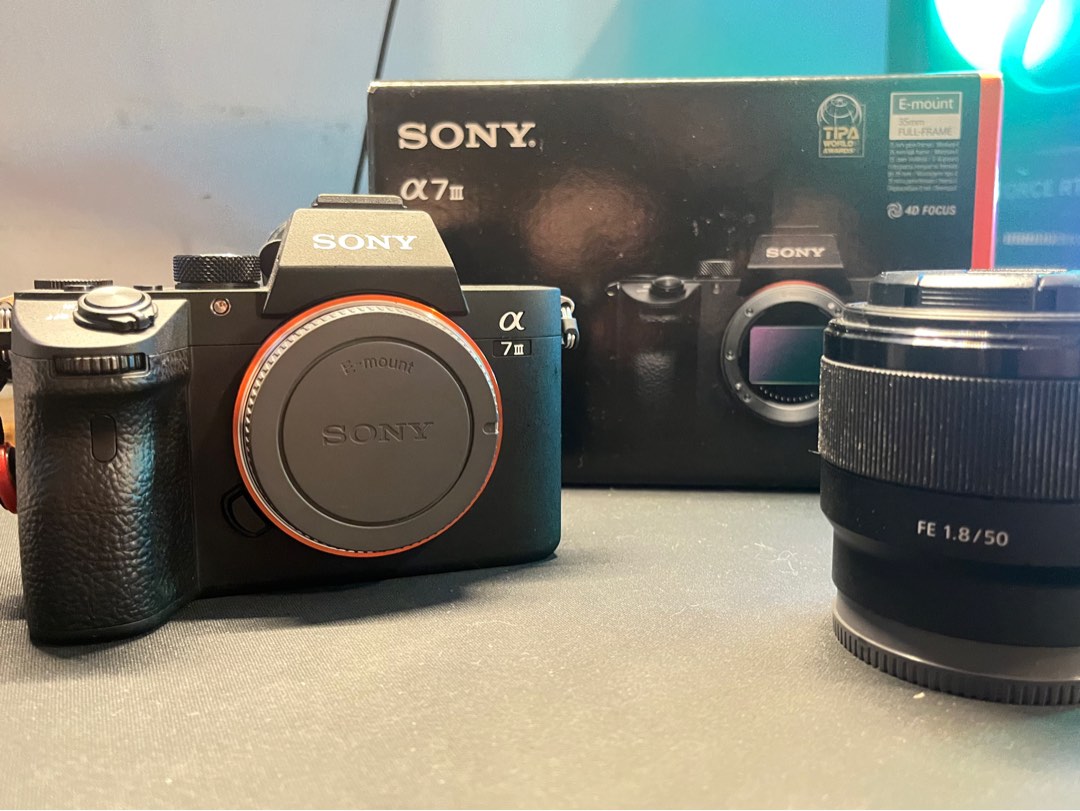 Sony A7iii Body (Complete set with Box), Photography, Video Cameras on ...