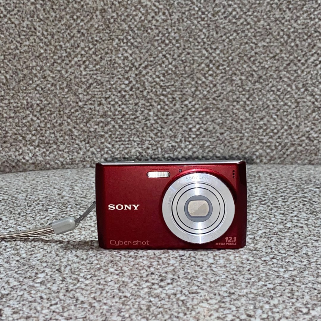 Sony Cybershot Digital Camera (Digicam) in MAROON with ACCESORIES ...