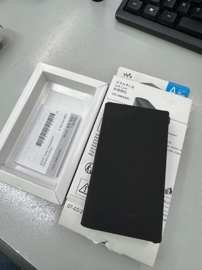 Sony Official Flip Case for NW-A300,NW-A306,NW-A307 Digital Audio ...