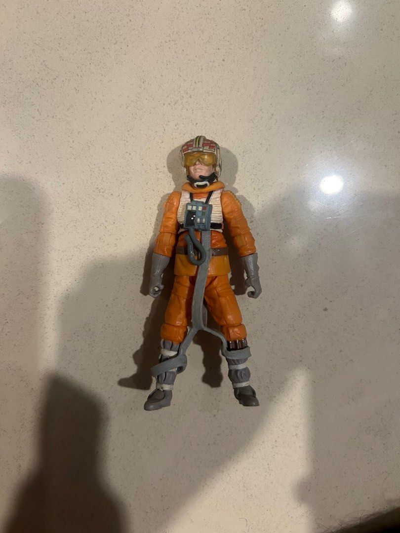 STAR WARS EVOLUTONS RARE WES JANSON X-WING REBEL PILOT 3.75 inch ...